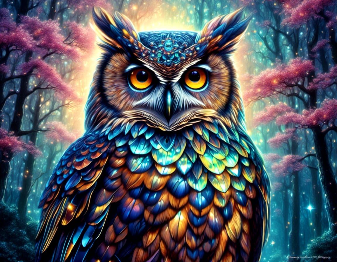 owl - AI Generated Artwork - NightCafe Creator