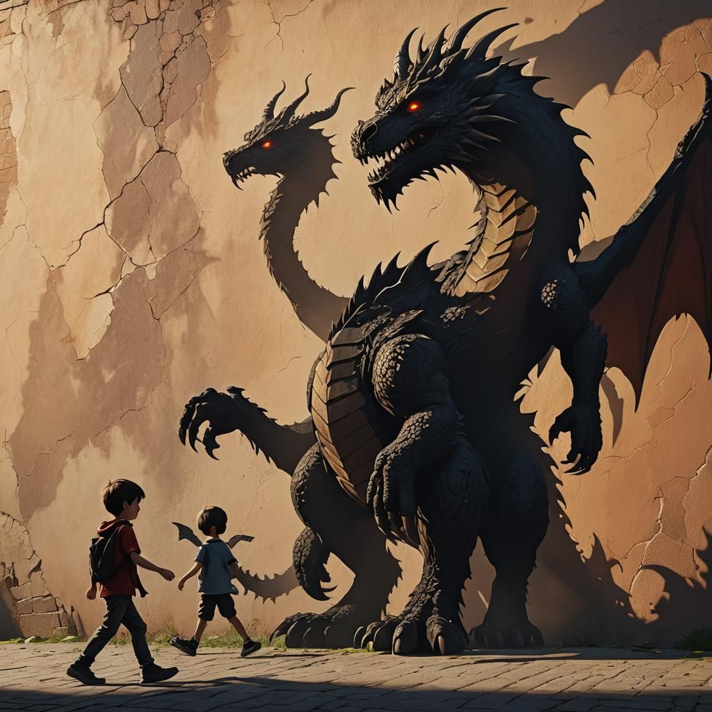 Shadow Friends - AI Generated Artwork - NightCafe Creator