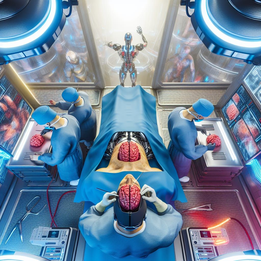 Artificial brain service - AI Generated Artwork - NightCafe Creator