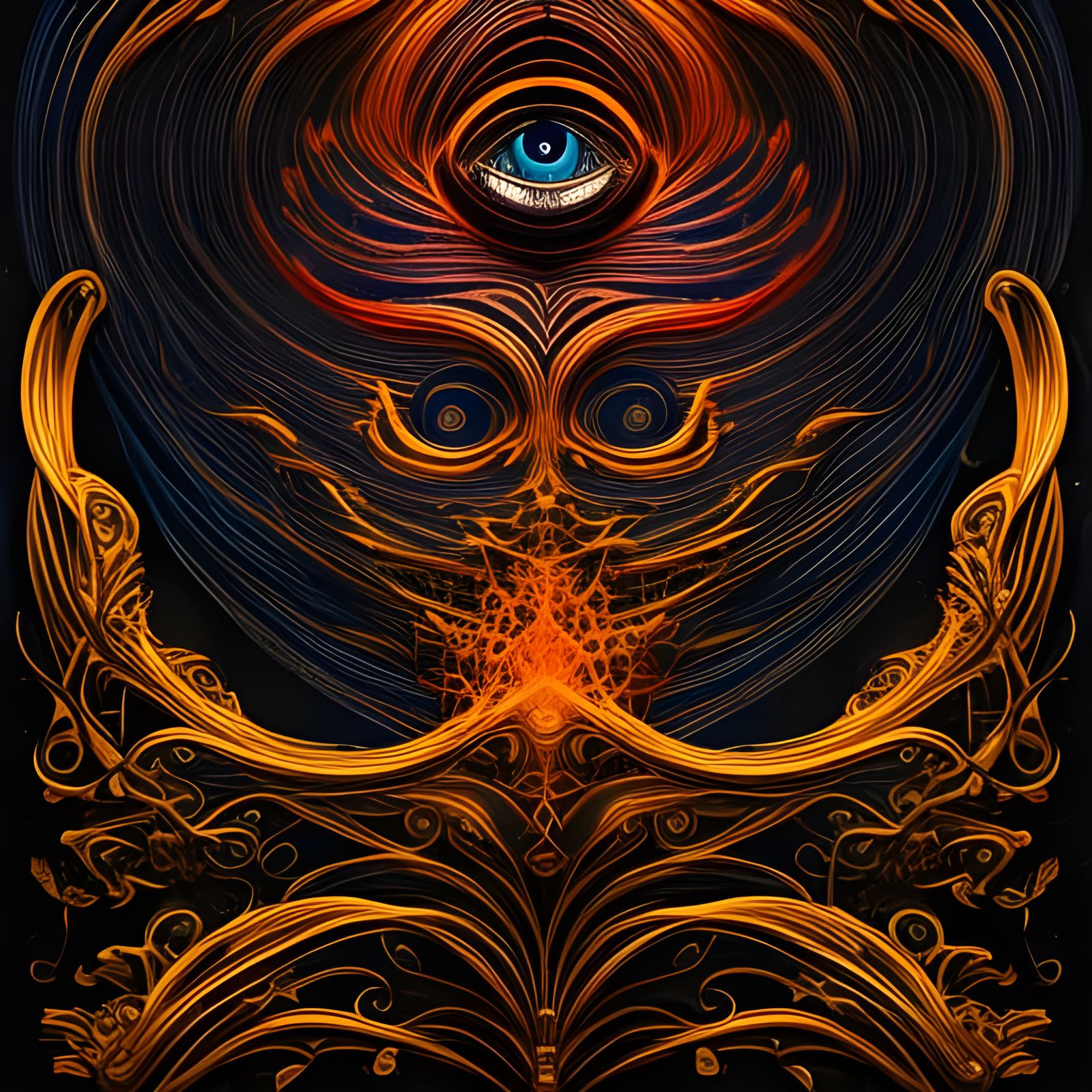 Universal Mustache Champion - AI Generated Artwork - NightCafe Creator