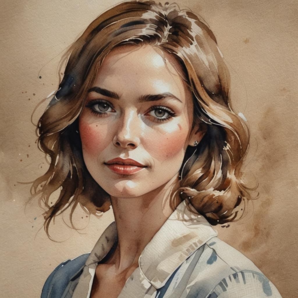 Woman's portrait - AI Generated Artwork - NightCafe Creator