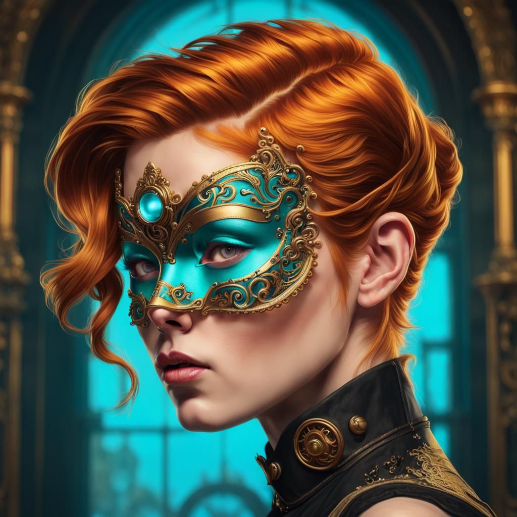 Masquerade mask - AI Generated Artwork - NightCafe Creator