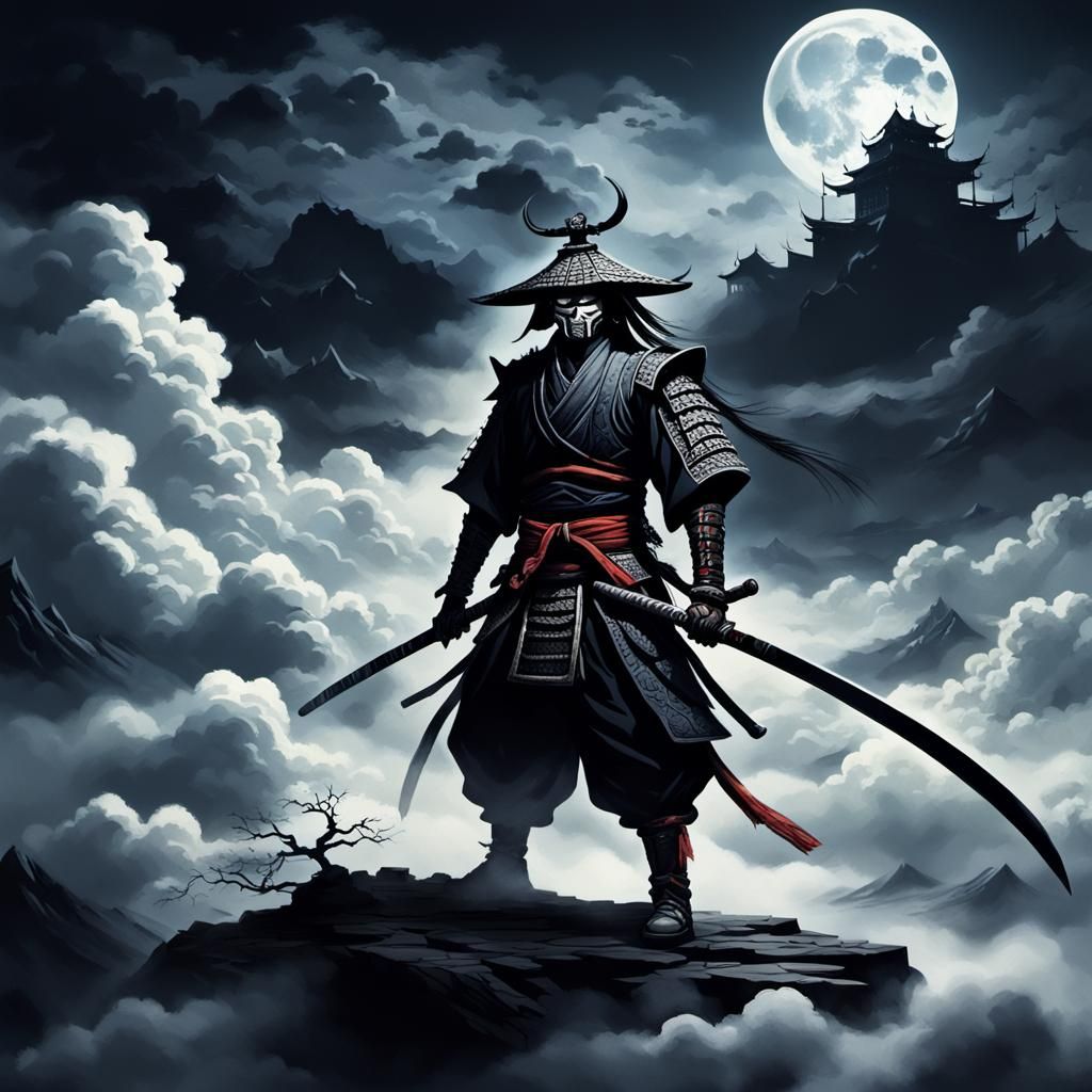 Samurai - AI Generated Artwork - NightCafe Creator