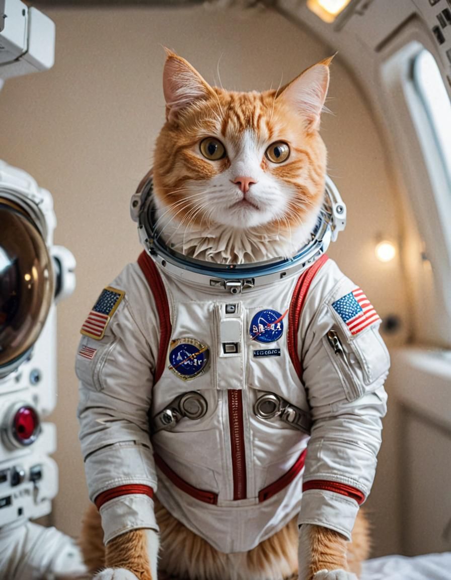 Catstronaut - AI Generated Artwork - NightCafe Creator