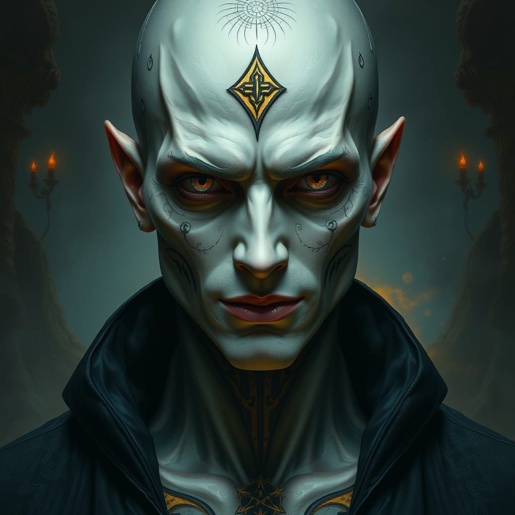 Nosferatu - Surreal Horror Cultist with Inhuman Beauty in a ...