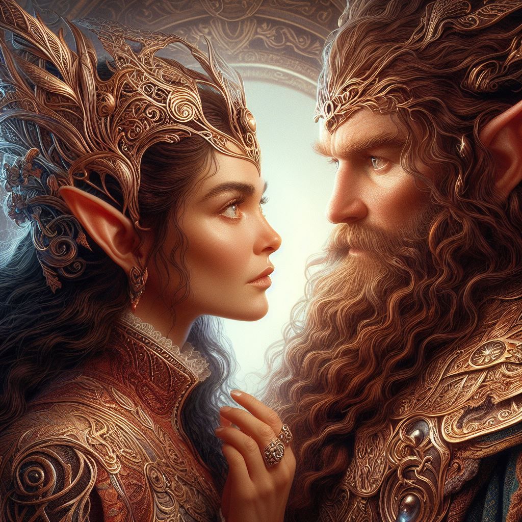 Elven couples series - AI Generated Artwork - NightCafe Creator