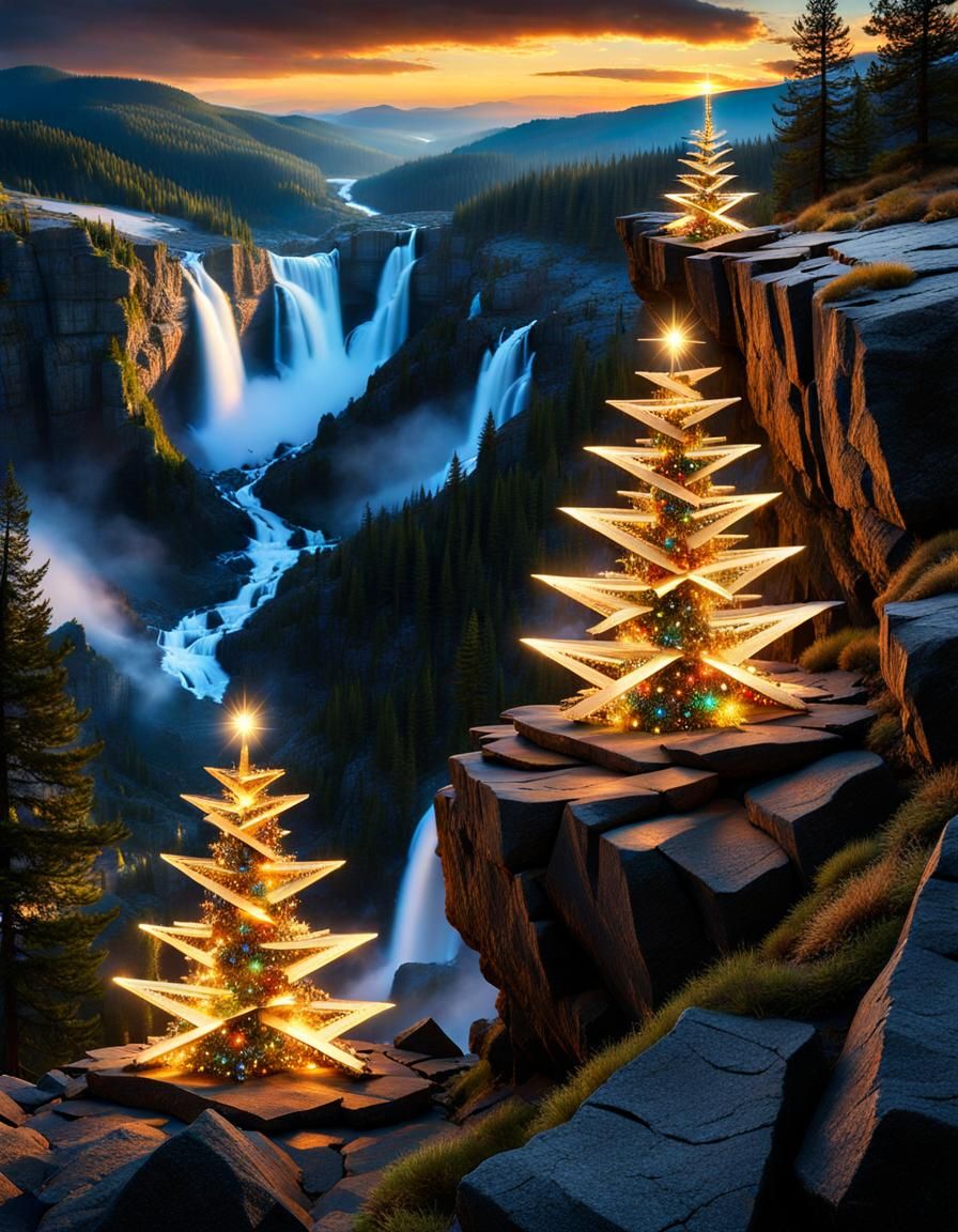 Christmas perspective... - AI Generated Artwork - NightCafe Creator