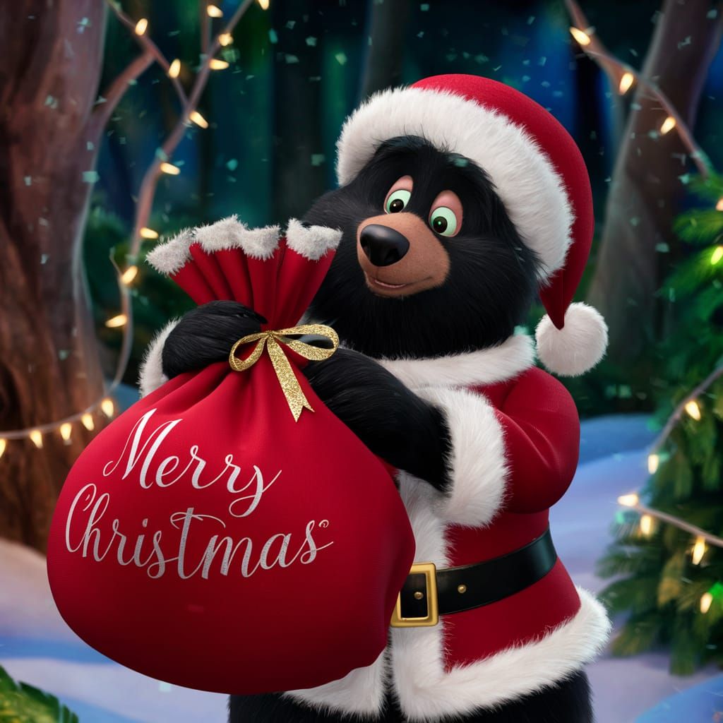 Merry Christmas Bear - Merry Christmas Bear