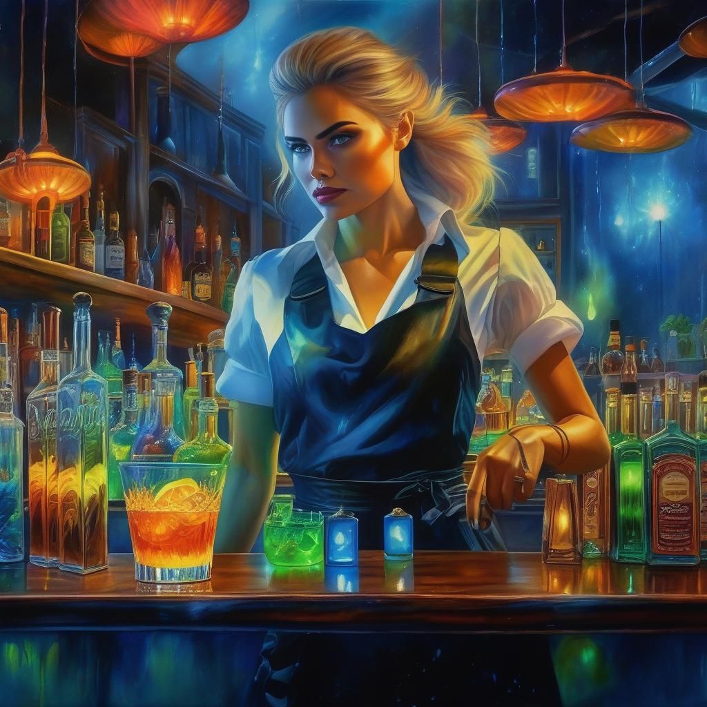 Bartender - AI Generated Artwork - NightCafe Creator