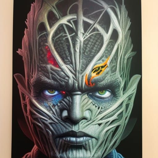 Groot portrait head and shoulders pencil sketch realistic lifelike pop ...