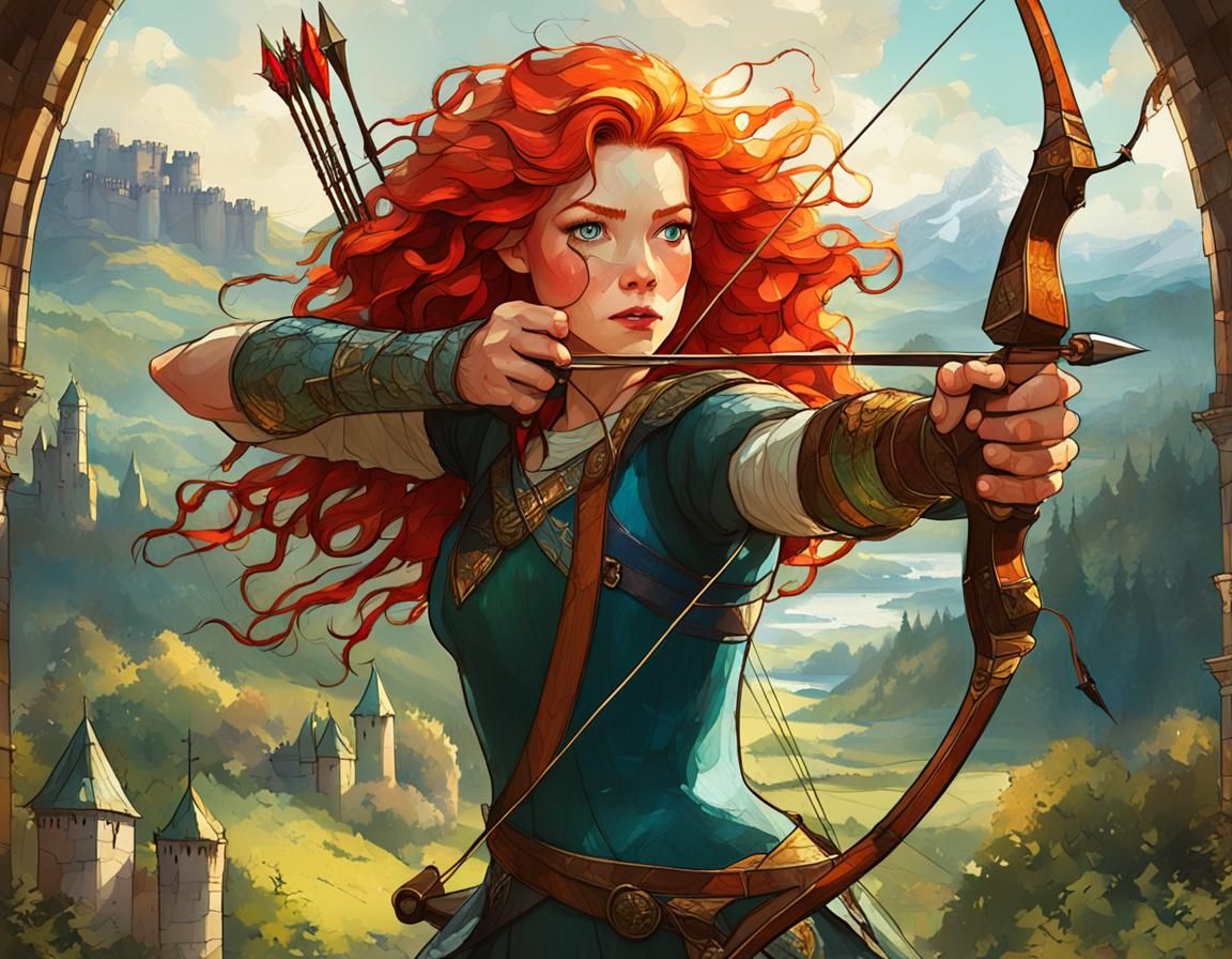 Merida - AI Generated Artwork - NightCafe Creator