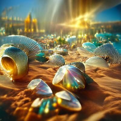 Seashells - AI Generated Artwork - NightCafe Creator