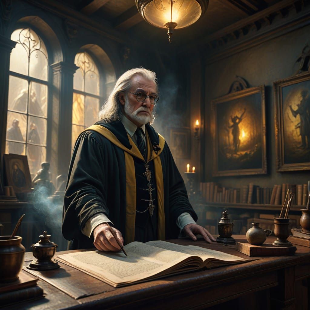 Me…as a Hufflepuff professor - Me…as a Hufflepuff professor...