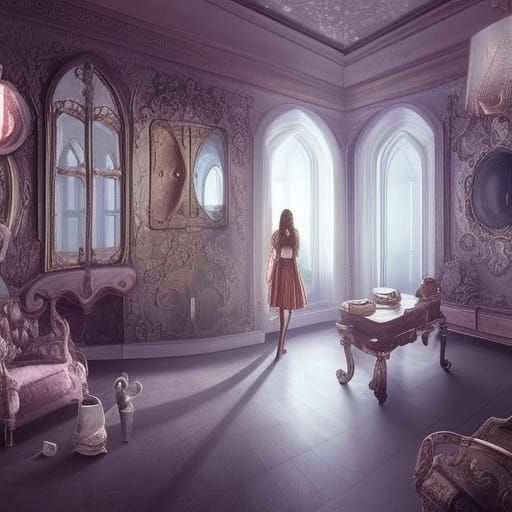 Mirror Mirror 8 - AI Generated Artwork - NightCafe Creator