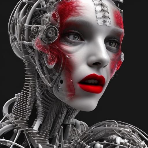 Android Woman - AI Generated Artwork - NightCafe Creator