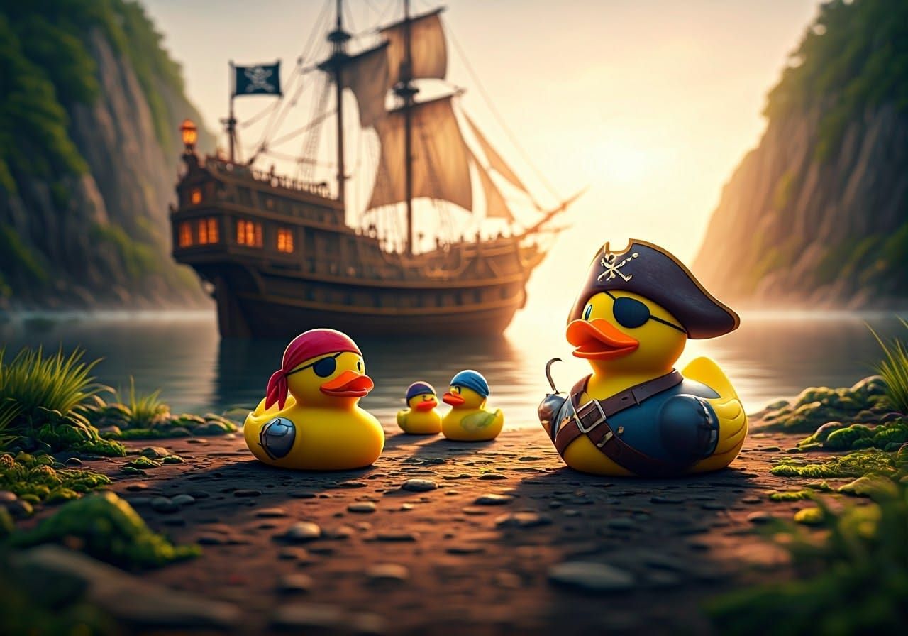 Captain Hook Bill of the "Flying Duckman"