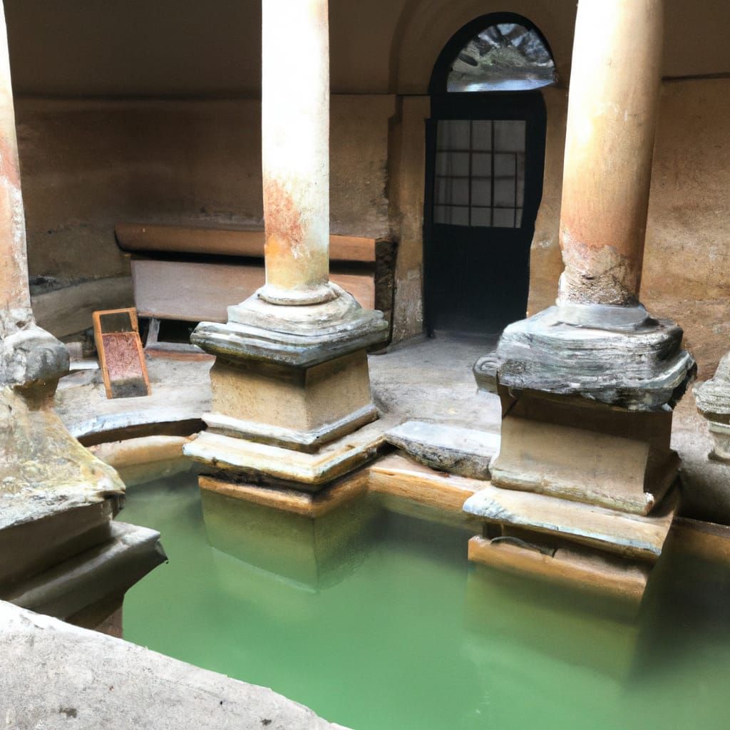 A Roman bath - AI Generated Artwork - NightCafe Creator