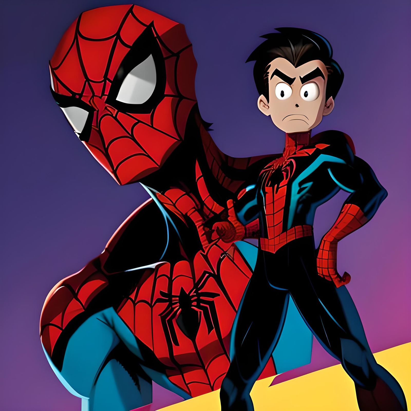 The Cartoon Network Spider-Man We Never Got - AI Generated Artwork ...