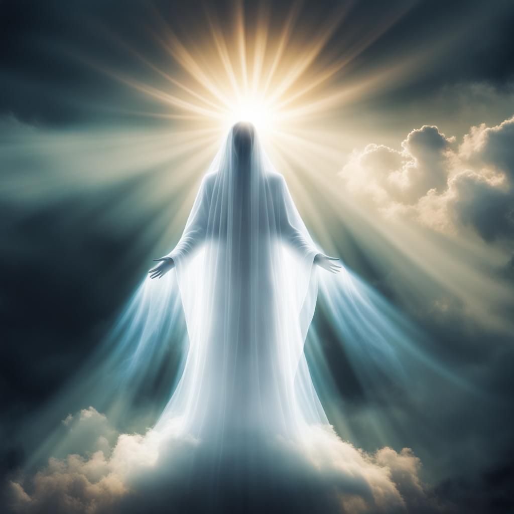 Wailing Translucent Ethereal Specter. Unexplained paranormal activity ...