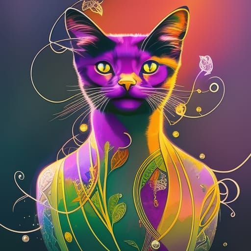 Cat - AI Generated Artwork - NightCafe Creator