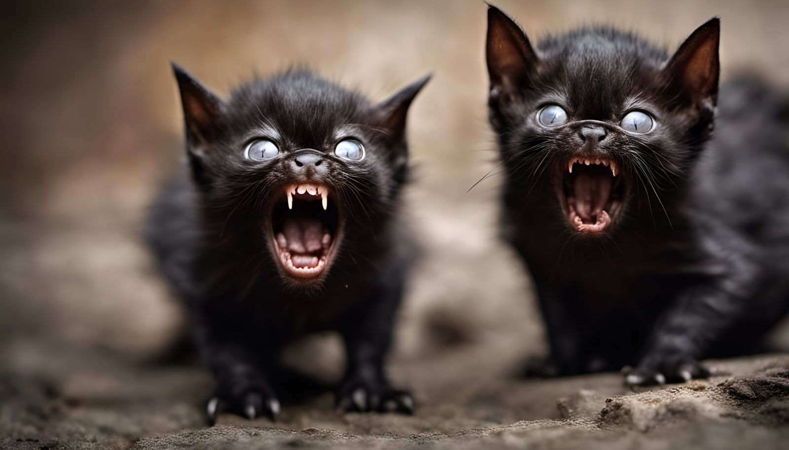 extreme close-up Photograph Portrait of 9, Demented obese Black ...