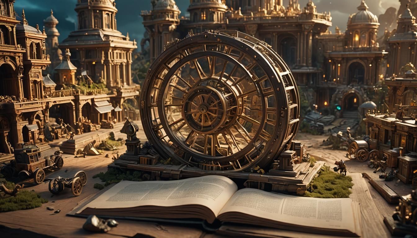 "Time Machine" 2 - AI Generated Artwork - NightCafe Creator