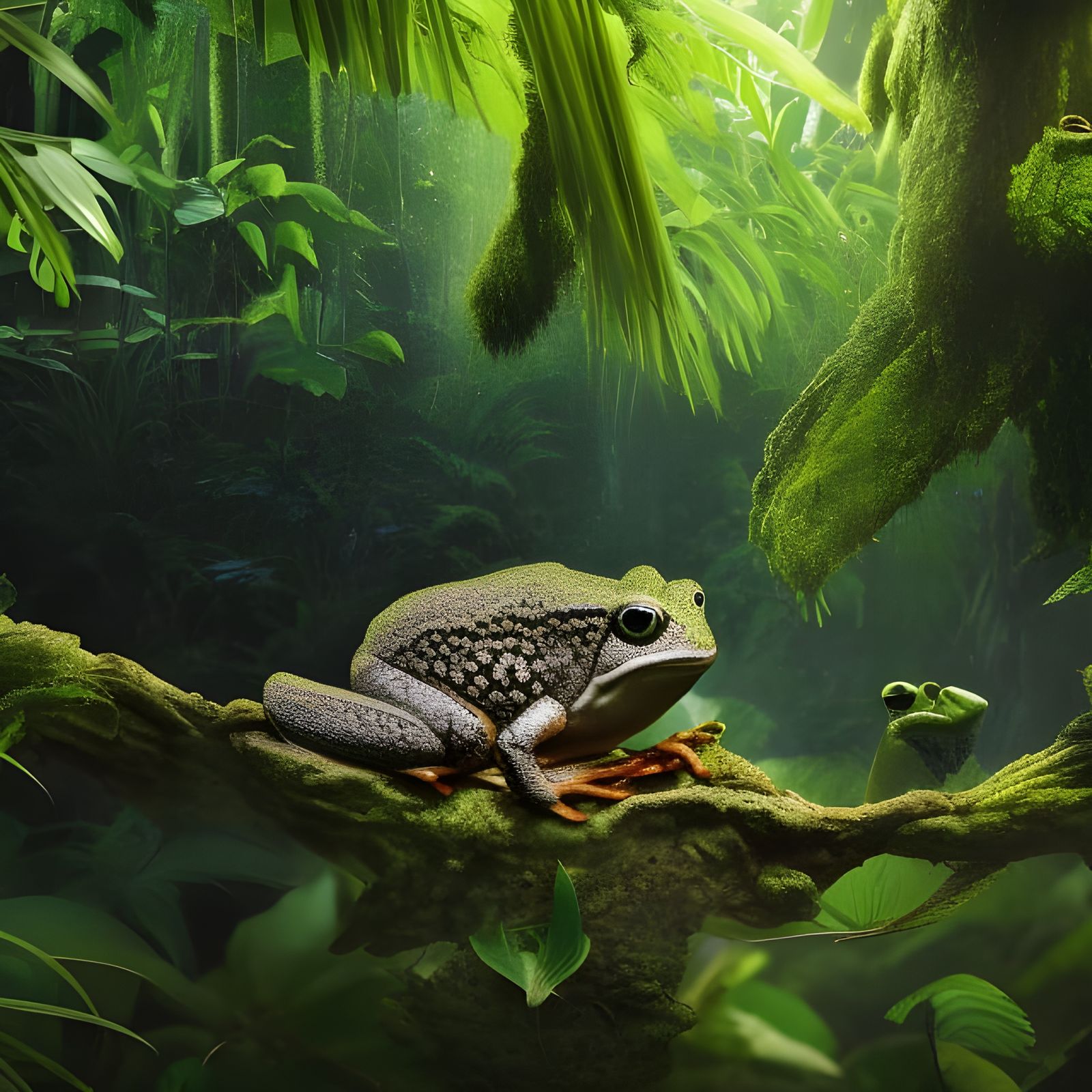 A Frog - AI Generated Artwork - NightCafe Creator