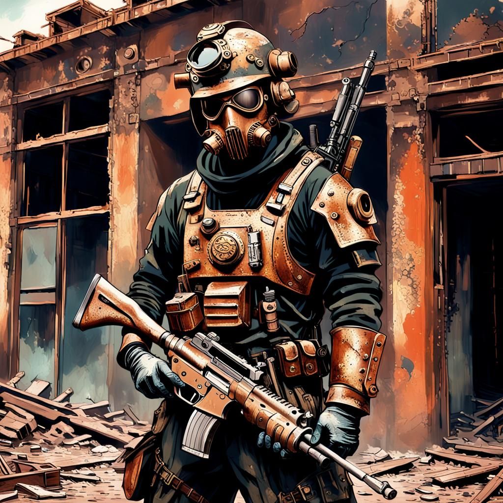 Among Rust - AI Generated Artwork - NightCafe Creator