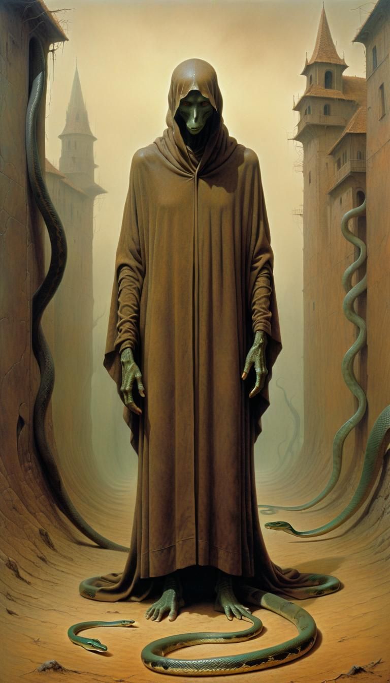 Serpent Man of Valusia - AI Generated Artwork - NightCafe Creator