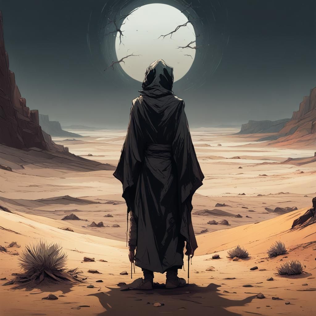 The Wanderer - AI Generated Artwork - NightCafe Creator