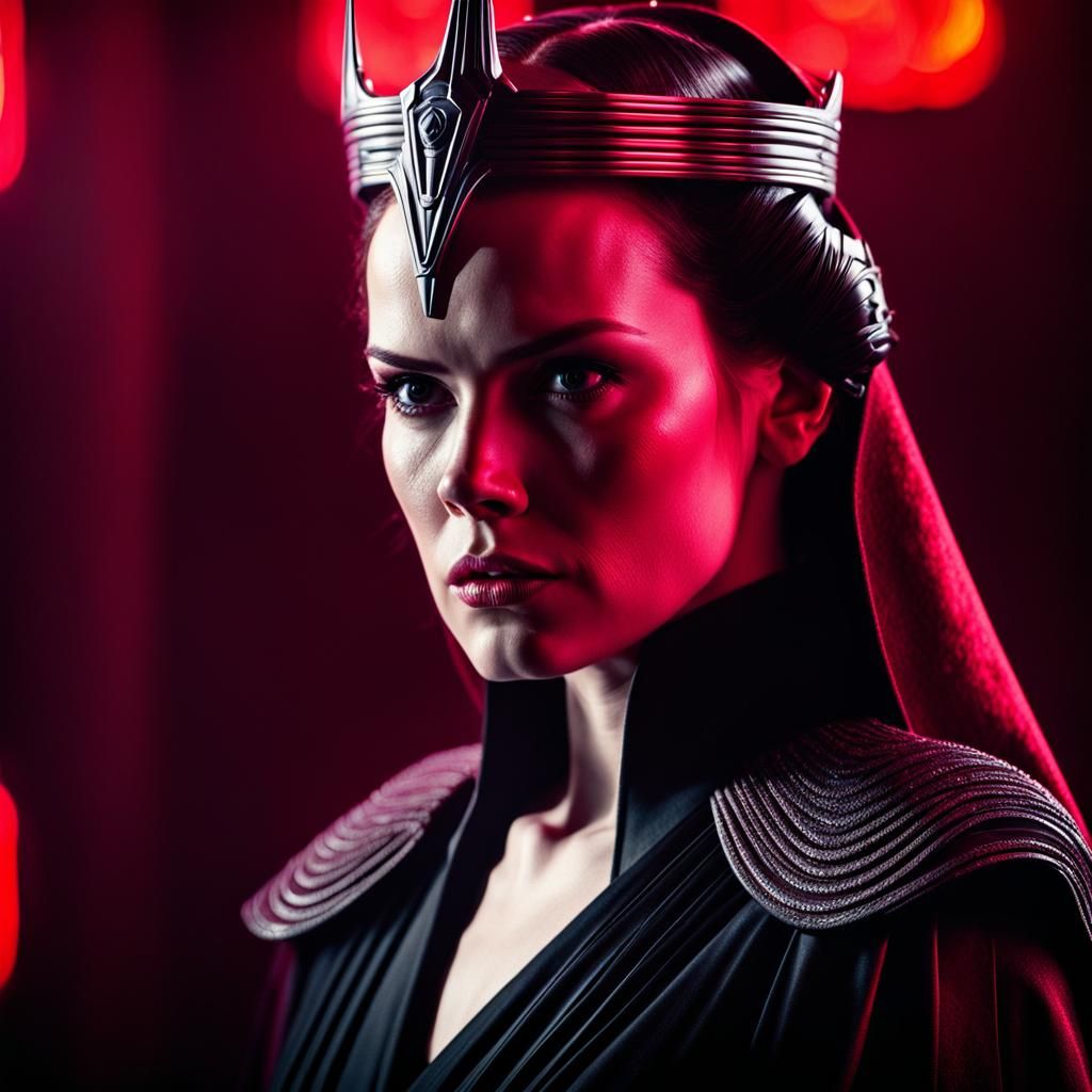 Sith Empress Rey Palpatine, Alt. Disney Princess - AI Generated Artwork ...