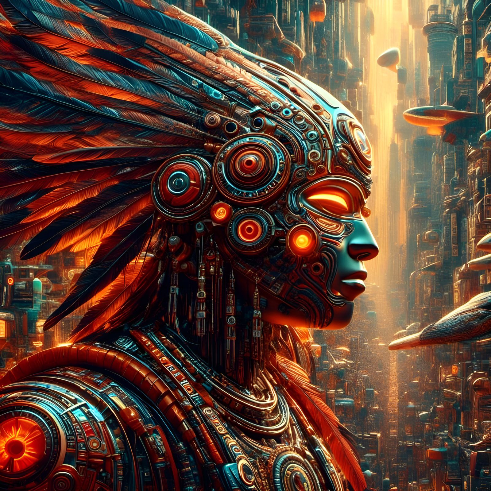Native Solarpunk - AI Generated Artwork - NightCafe Creator