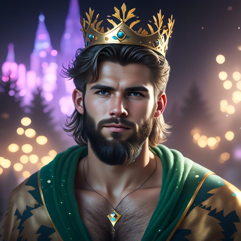 Handsome king - AI Generated Artwork - NightCafe Creator