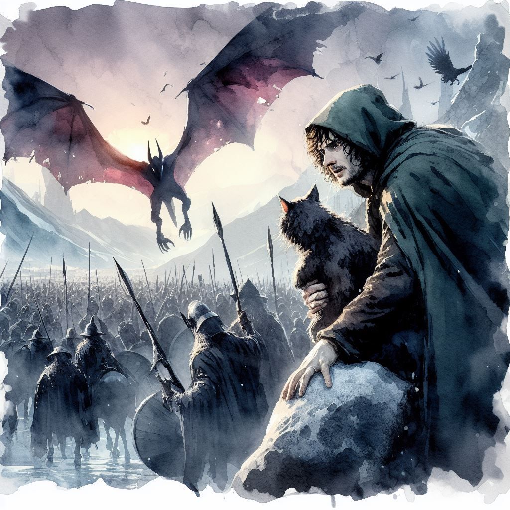 Flying Nazgul BI 6 - AI Generated Artwork - NightCafe Creator