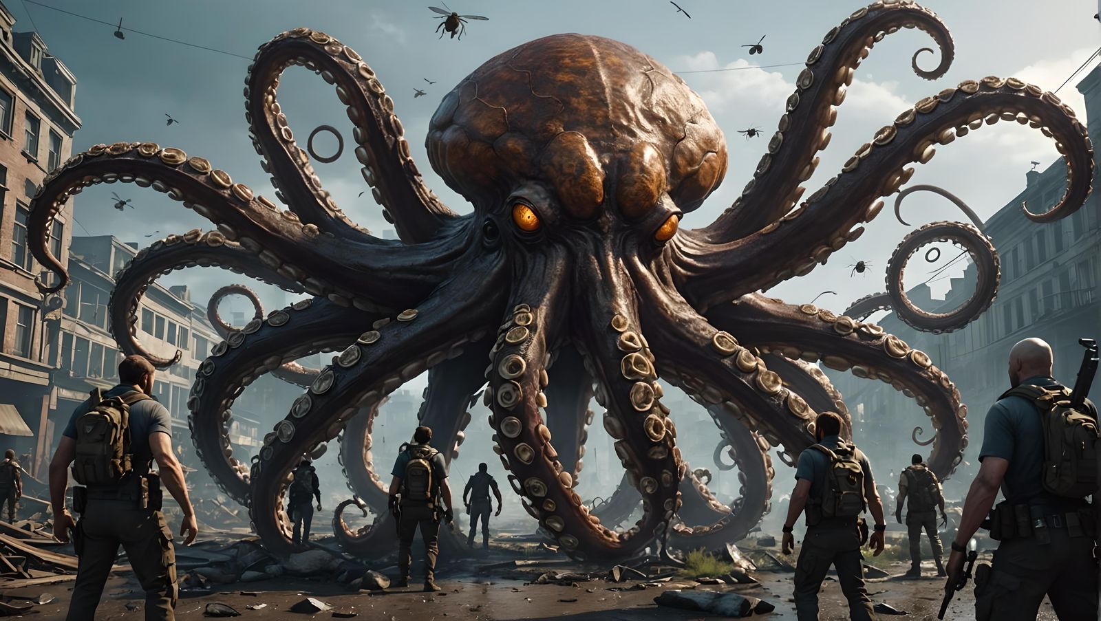 octo monster 2 - AI Generated Artwork - NightCafe Creator