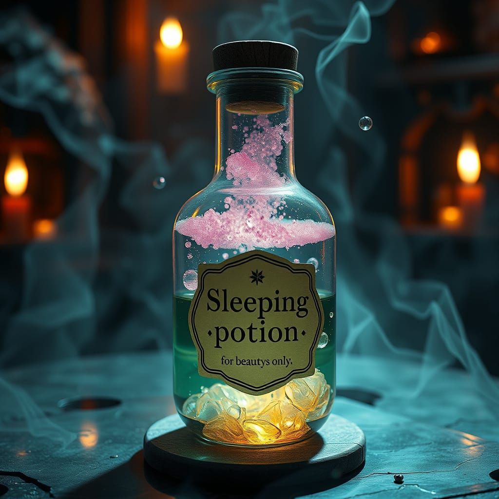 Sleeping beauty potion