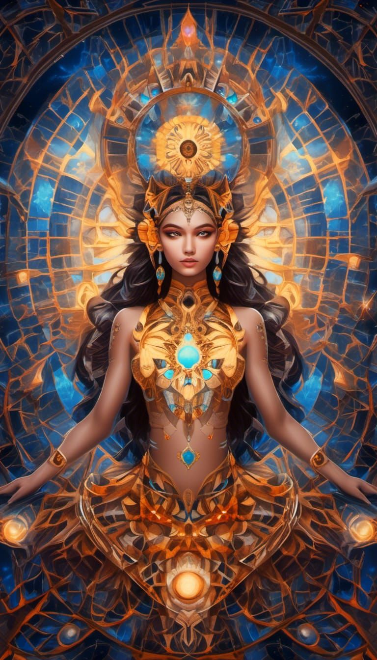 Transcendental Meditation - AI Generated Artwork - NightCafe Creator