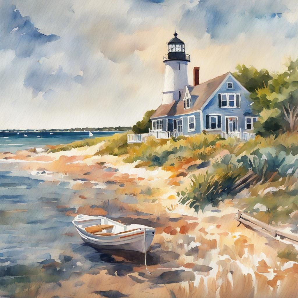 Cape Cod - AI Generated Artwork - NightCafe Creator