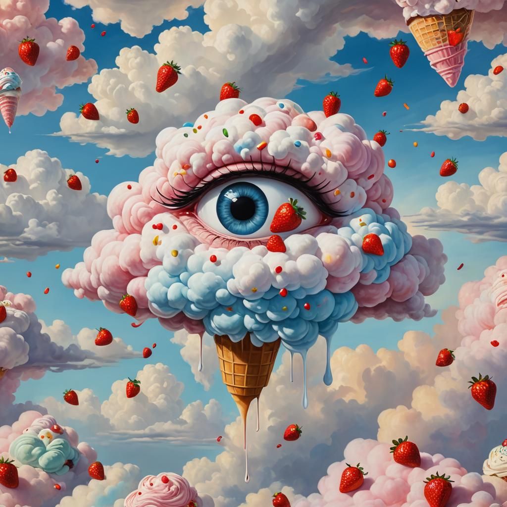 "Eye-scream" (1) - AI Generated Artwork - NightCafe Creator