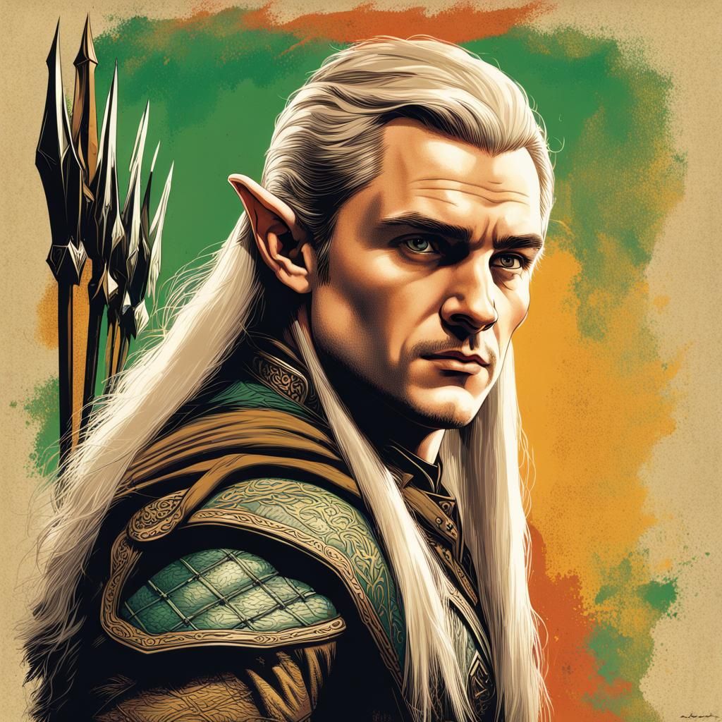 Legolas - AI Generated Artwork - NightCafe Creator