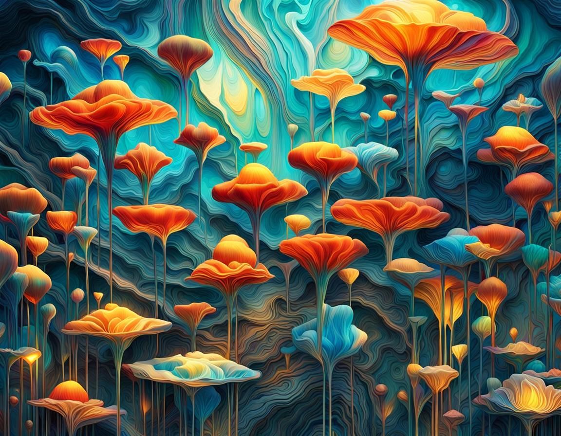 abstract world - AI Generated Artwork - NightCafe Creator