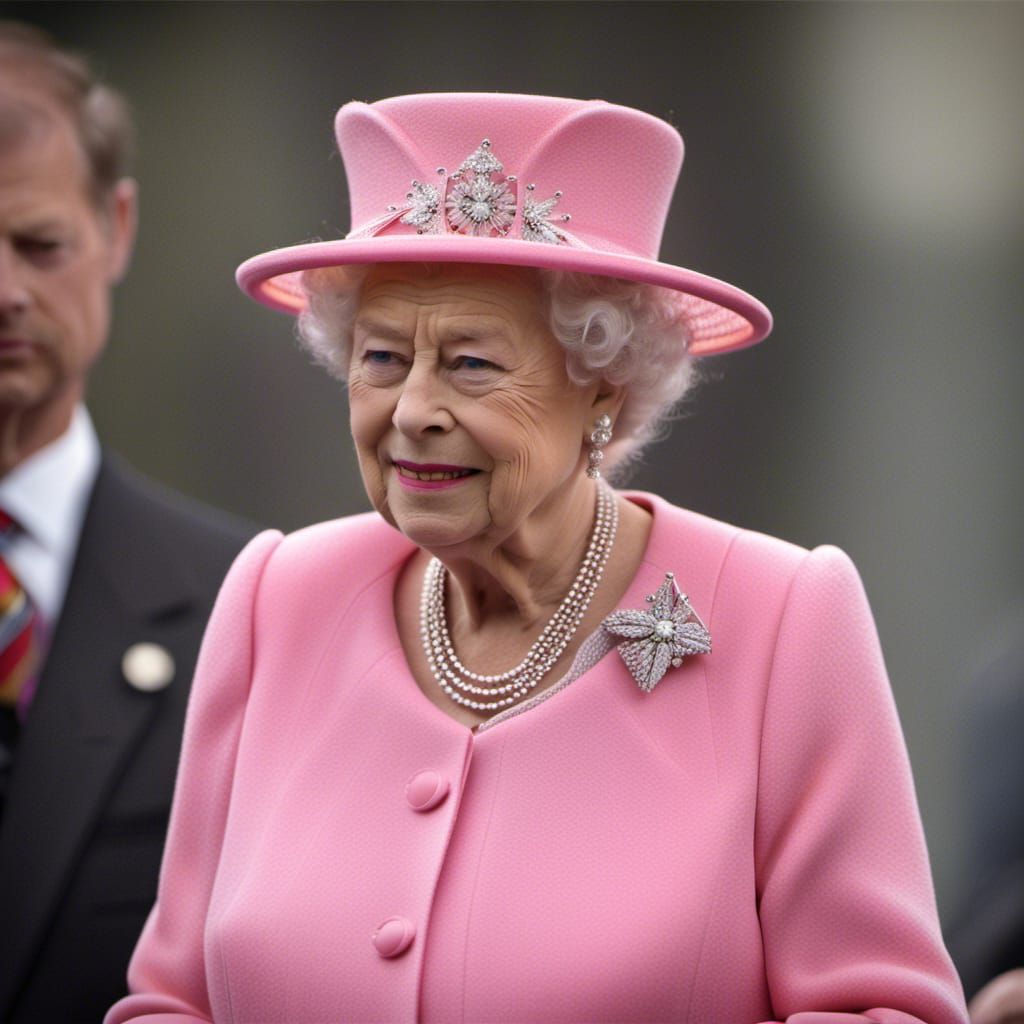 Queen Elizabeth II - AI Generated Artwork - NightCafe Creator