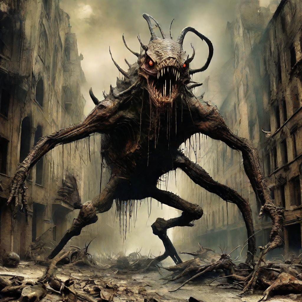 Alien infestation - AI Generated Artwork - NightCafe Creator