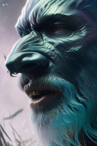 ::void demon:: portrait head and shoulders hyperdetailed ...