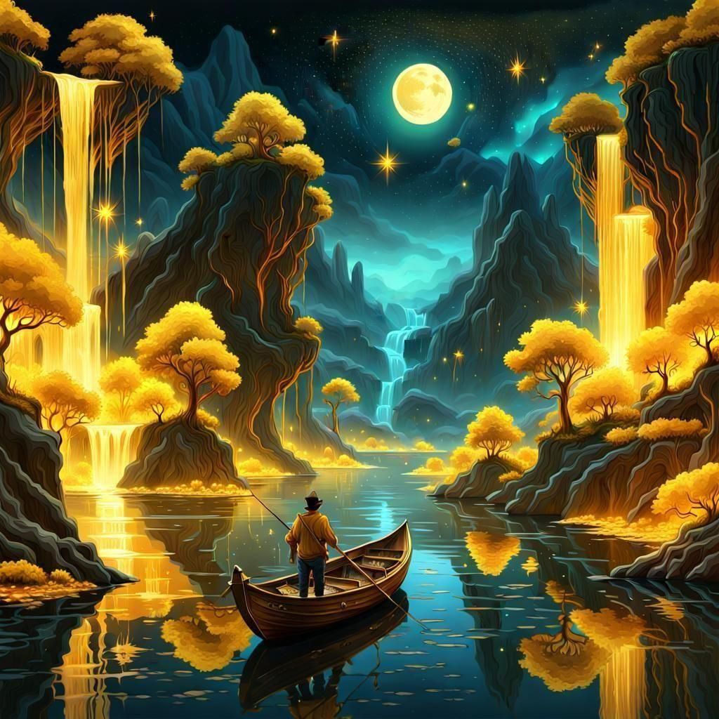 To Drink The Magic Waters or Not? - AI Generated Artwork - NightCafe ...