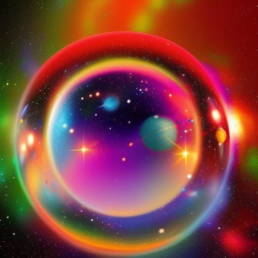Multiverse Bubble - AI Generated Artwork - NightCafe Creator