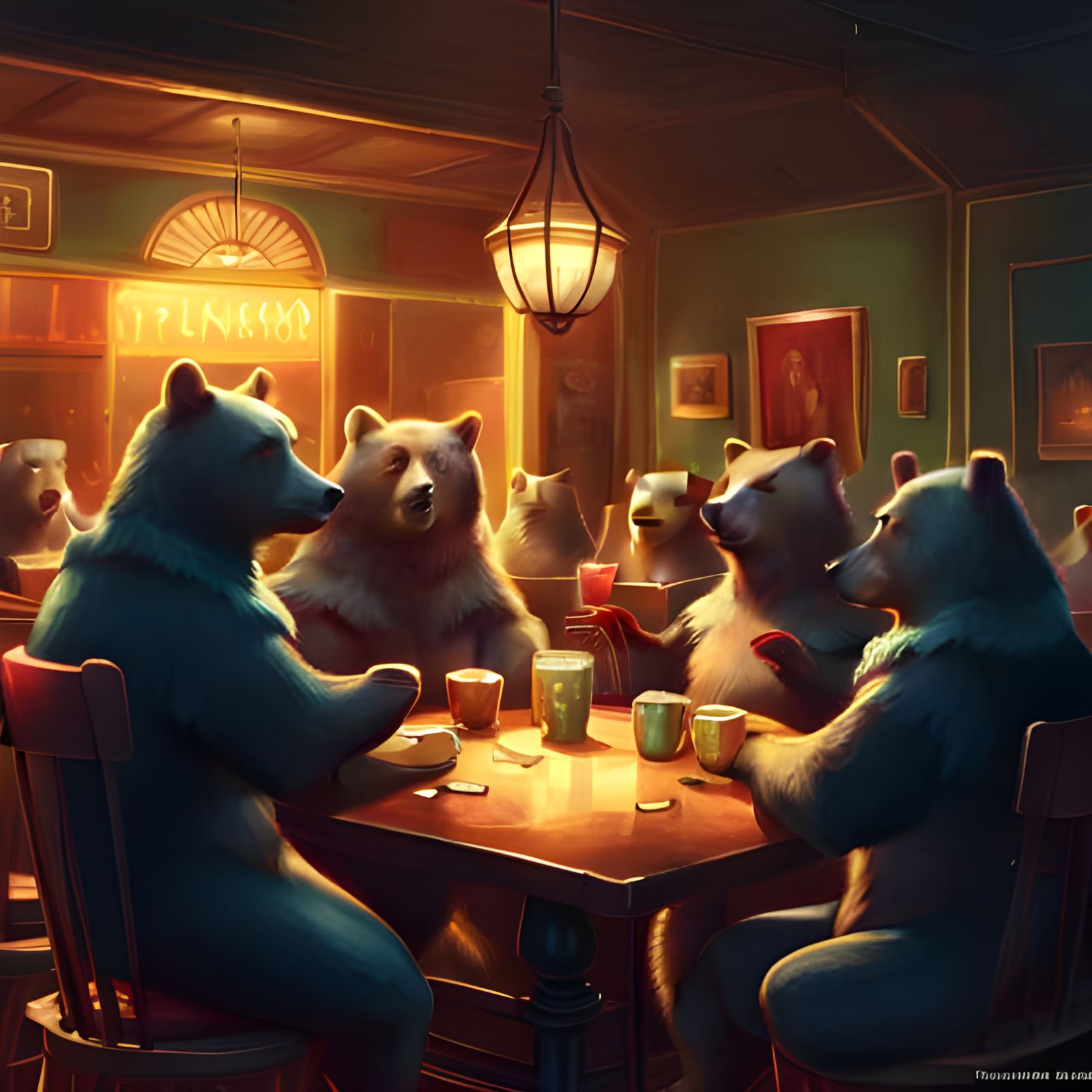 Night Cafe - AI Generated Artwork - NightCafe Creator