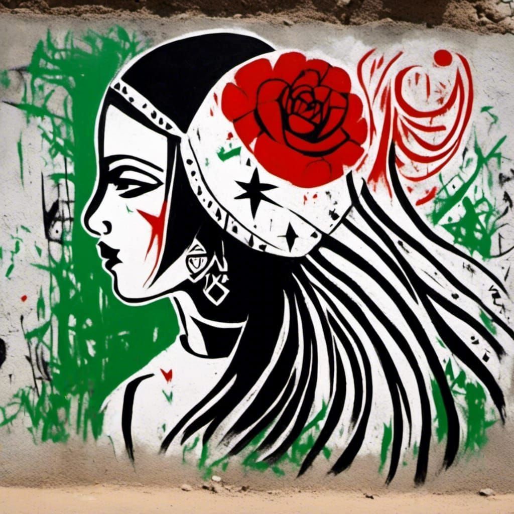 🍉 graffiti (Neo-expressionism) - AI Generated Artwork - NightCafe Creator