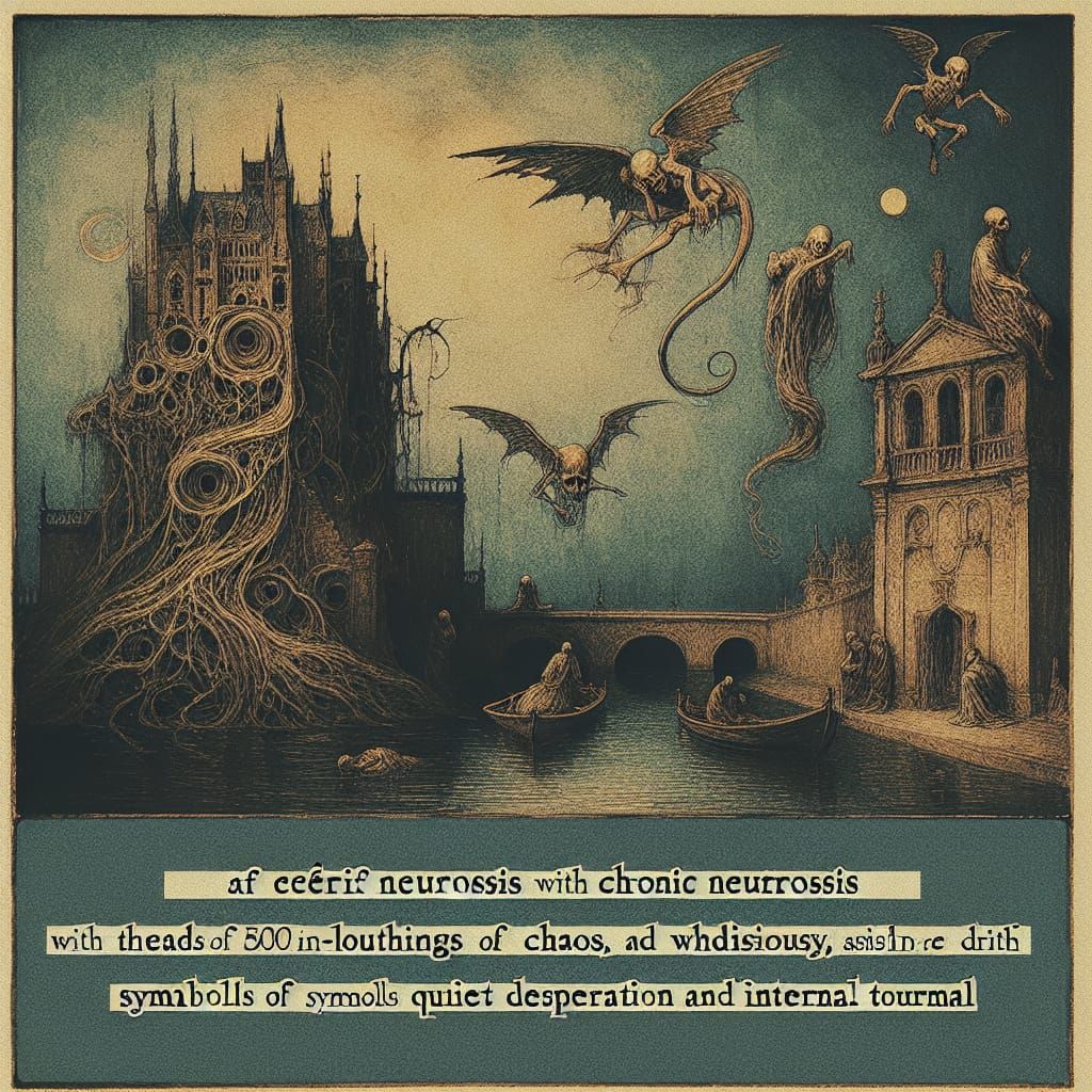 Chronic neurosis with a dash of chaos, insidiousness, and whimsy, quiet ...