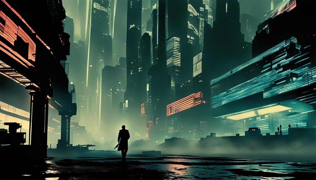 Bladerunner ambient - AI Generated Artwork - NightCafe Creator